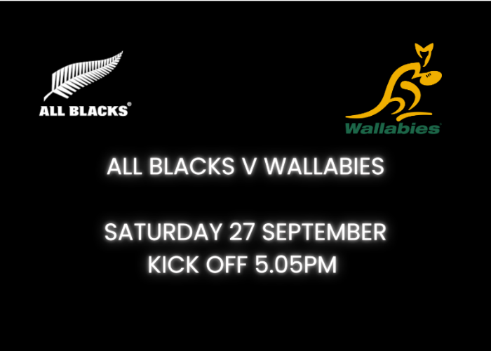 All Blacks vs Wallabies – Pukekohe Cosmopolitan Club